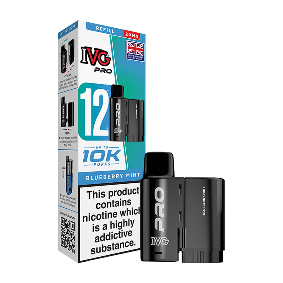 IVG Pro 12 Vape Kit & Prefilled Pod + Refills – Vape 360 Uk