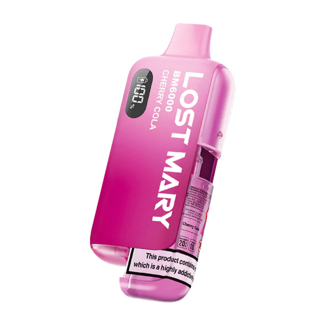Cherry Cola Lost Mary BM6000 Disposable Vape | Vape 360 Uk