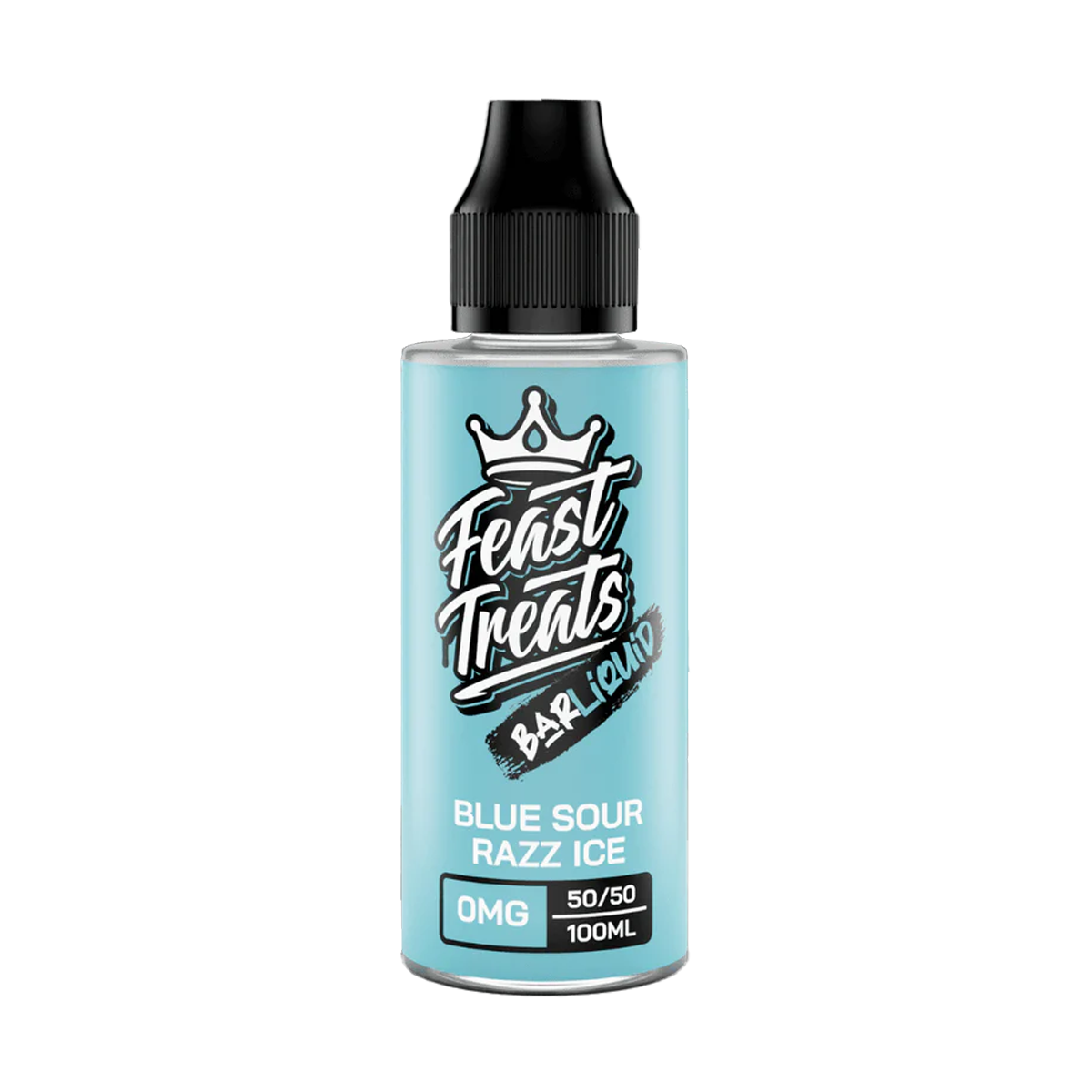 Blue Sour Razz Ice 100ml Shortfill E-Liquid by Feast Treats - Vape 360 Uk