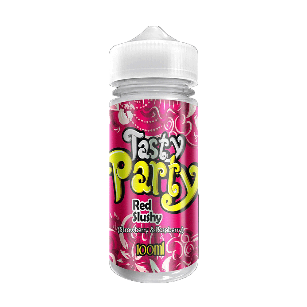 Red Slush 100ml Shortfill E-Liquid By Tasty Party – Vape 360 Uk