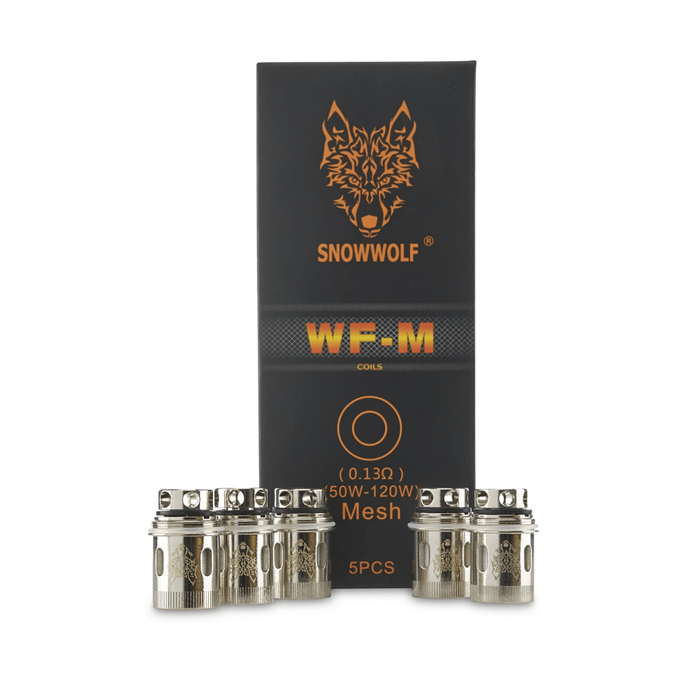 SnowWolf Wolf WF Replacement Coils WF-M Coils - 5 Pack - Vape 360 Uk